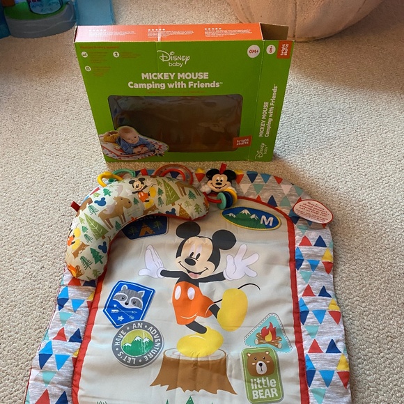 Disney | Toys | Disney Mickey Mouse Camping With Friends Tummy Time ...